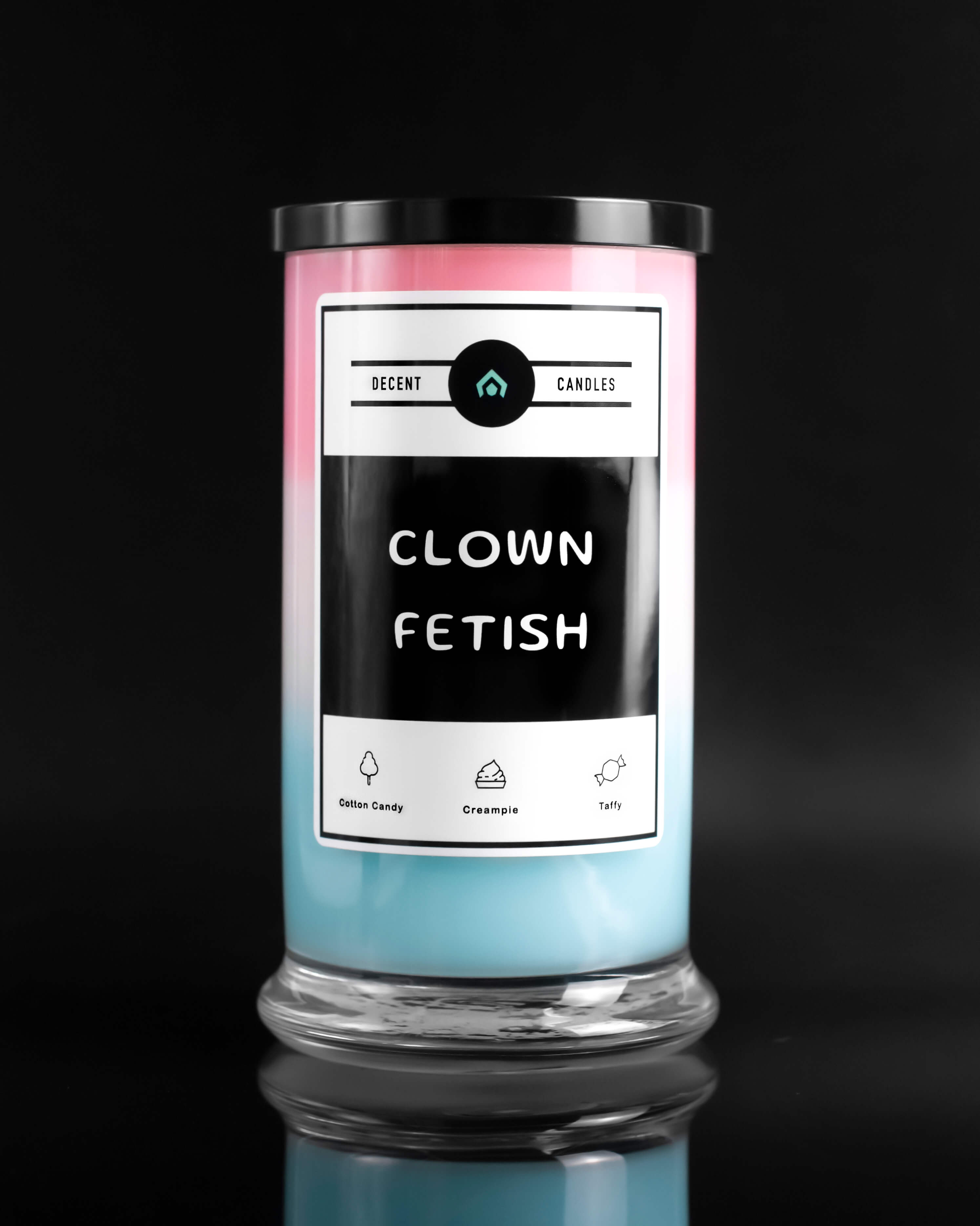 Decent Candles Clown Fetish